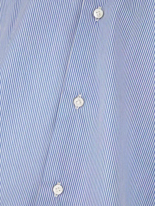 BARBA NAPOLI Striped Shirt - 02|blu